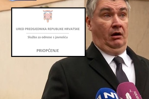 PREDSJEDNIK RH: SVAKOG NOVINARA I UREDNIKA ILI ODVJETNIKA KOJEG UHAPSE ...